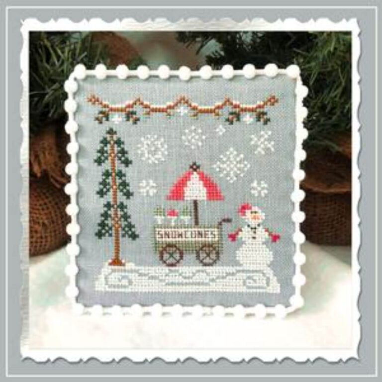 Snow Village - Snow Cone Cart No. 11 - Country Cottage